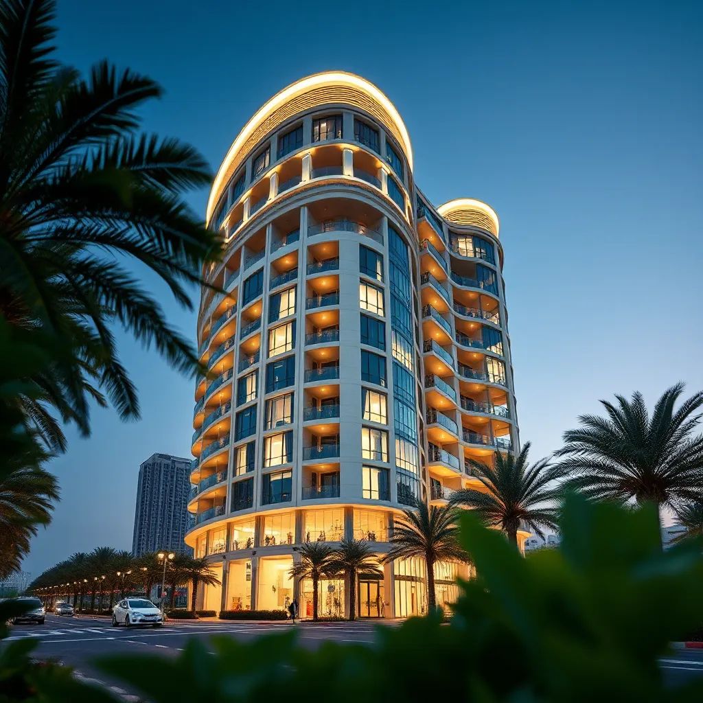 Al Ferdous Building: Luxury Living in Dubai