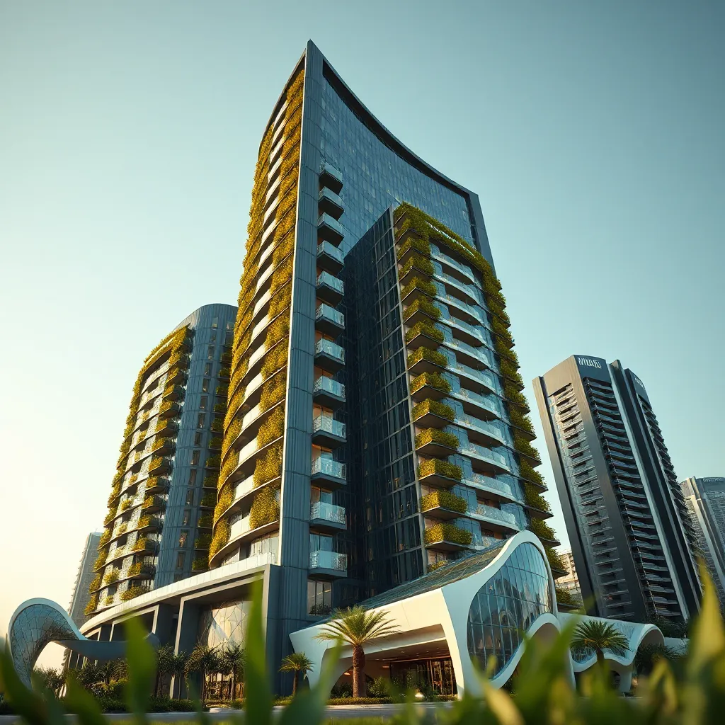 Exploring the Green Tower in Dubai: A Sustainable Icon
